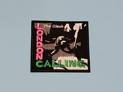 Rock Music Sew / Iron On Embroidered Patch:- The Clash (b) London ...