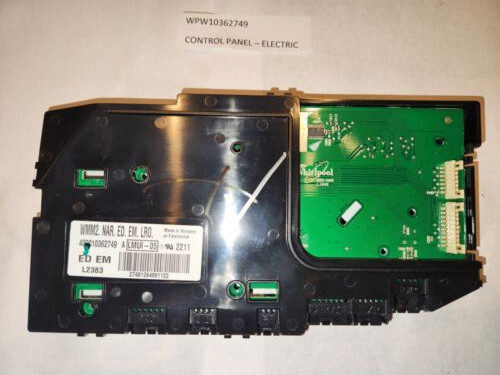 Whirlpool Duet Washer P/N W10362749 WPW10362749 Control Board - Used | eBay