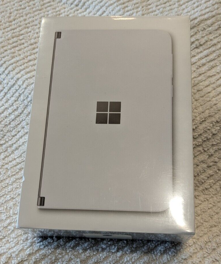 Microsoft Surface Duo - 128GB - Glacier (Unlocked) (Dual SIM) - New In ...