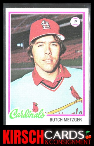 Butch Metzger 1978 Topps #431 St. Louis Cardinals | eBay