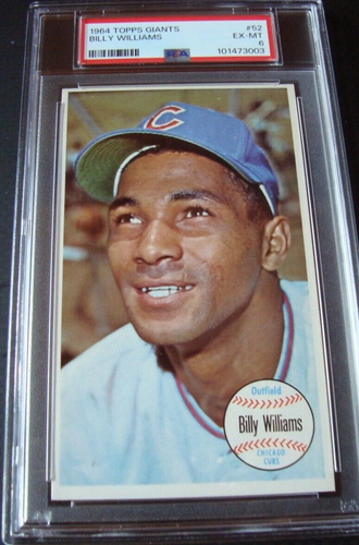 1964 Topps GIANTS #52 BILLY WILLIAMS psa 6 CHICAGO CUBS (003 ) EX-MT | eBay