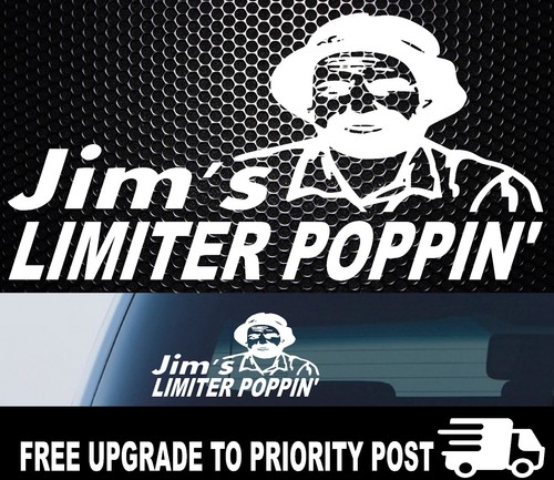 Drift Jim Sticker Decal Limiter Smashin Drifting Jdm Burnout Hoon ...