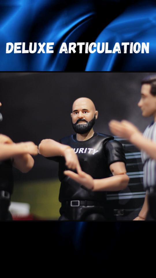 Ultimate Security Guard With Deluxe Articulation for WWE & AEW ...