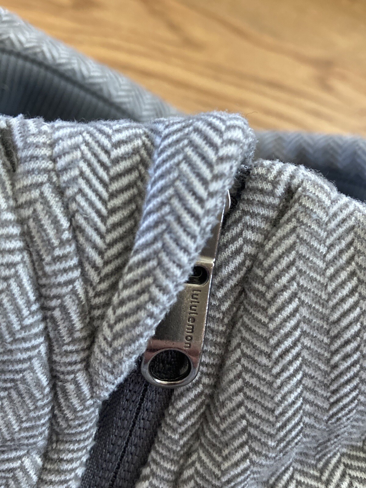 Lululemon men's Textured Tech Bomber Jacket Gray XL H… - Gem