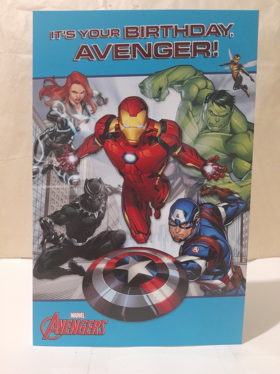 Avengers Birthday Card Diy Mother's Day Spiderman Card | Spiderman