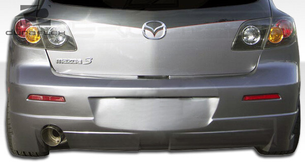 2004 - 2008 MAZDA 3 HATCHBACK Rear Bumper 1pc Body KiT | eBay
