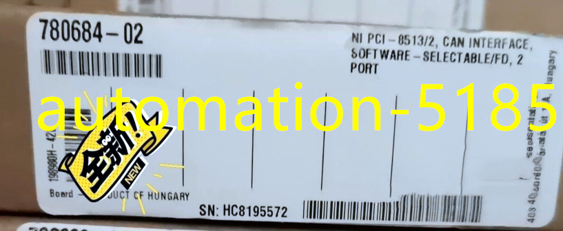 NI PCI-8513/2 780684-02 data acquisition card for sale online | eBay