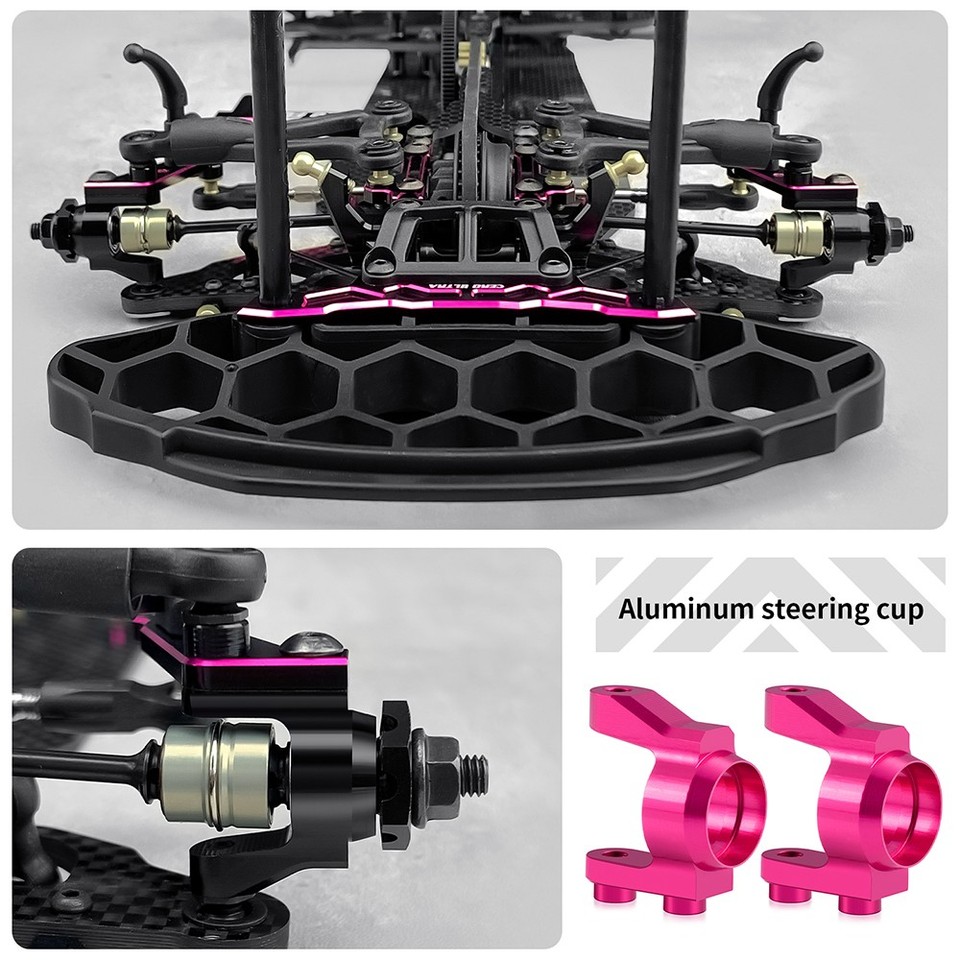 Knuckle Aluminum Steering Cup For Cero Ultra 1/10 On Road Touring RC ...