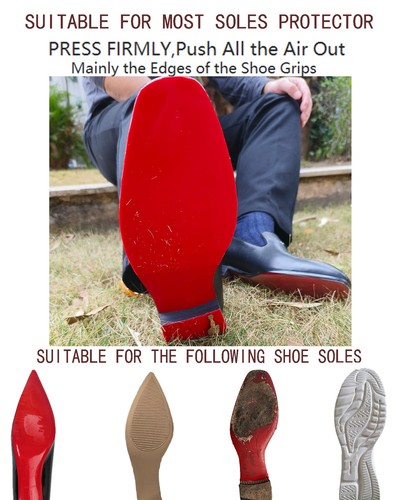 Red Bottom Sole Protector with Christian Louboutin Mens Womens Shoes ...