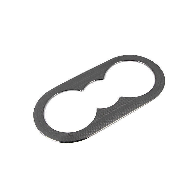 For Volkswagen Tiguan 17-2021 Black Titanium Rear Armrest Cup Holder ...