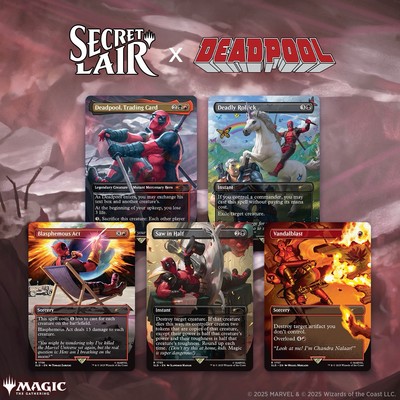 Deadpool MTG Secret lair | eBay