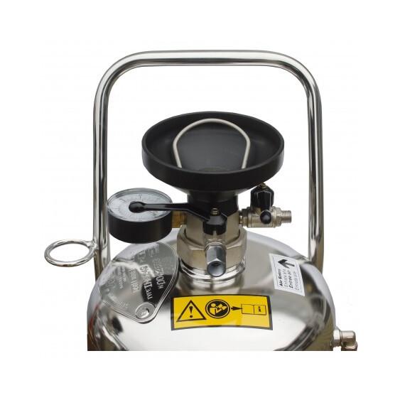 50 Litre Stainless Steel Pressure Sprayer Caustic Chemical Disinfectant ...