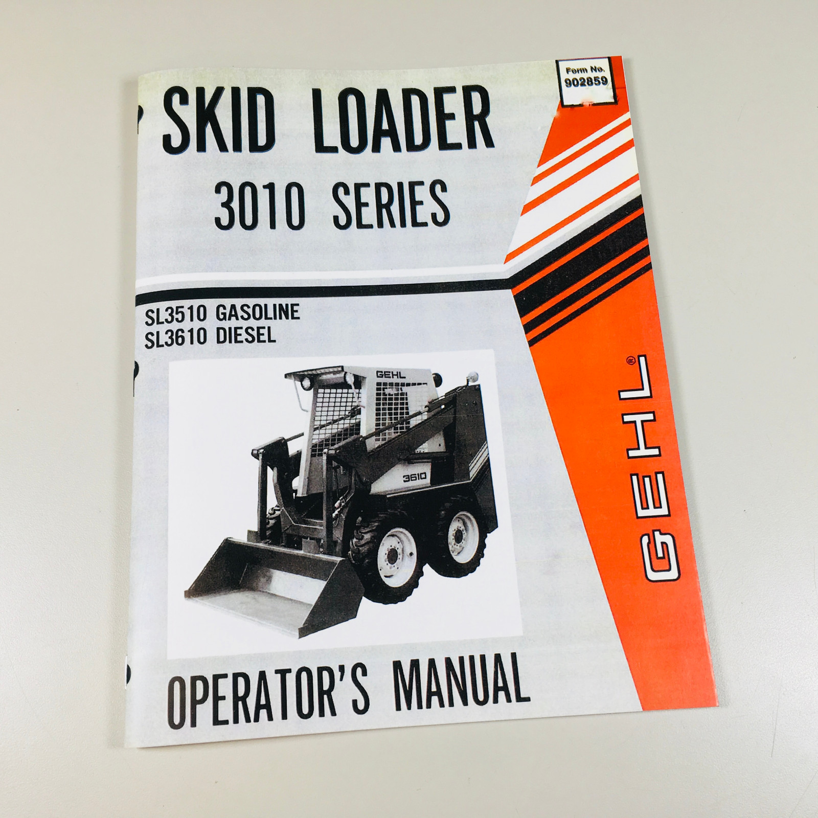 Gehl Hl 3010 Sl3510 Sl3610 Skid Loader Skid Steer Owner Operators ...