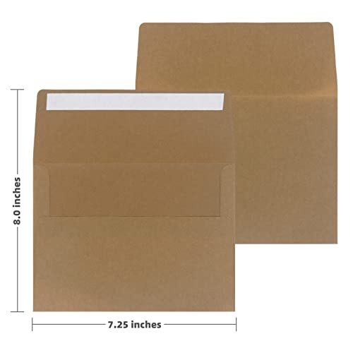 5x7 Envelopes Self Seal A7 Envelopes, Mailing Envelopes, 5x7 18-Pack ...
