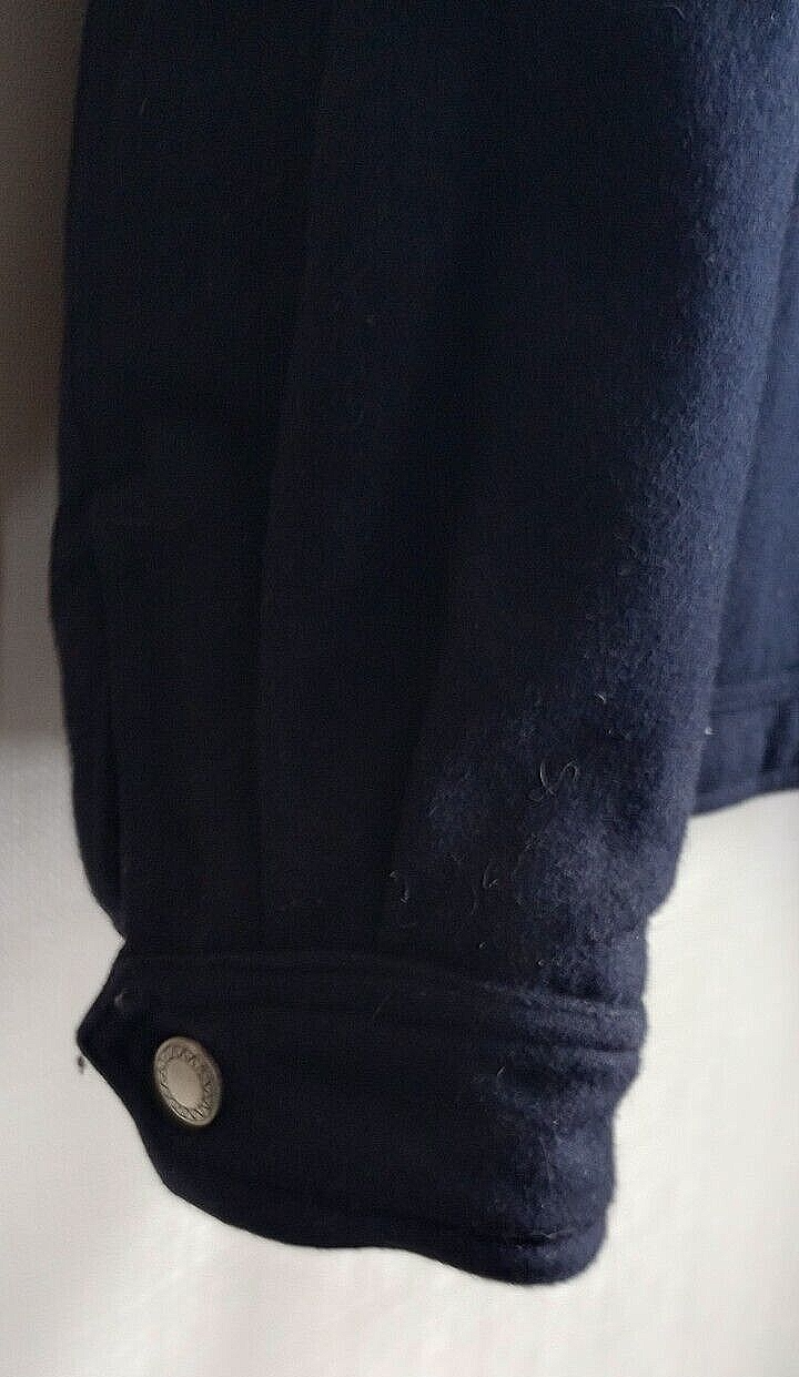Mens Wear Guard Wool Black Jacket Size Medium | eBay