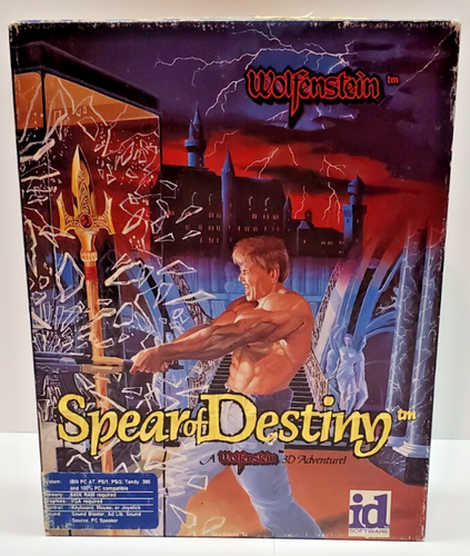 Wolfenstein Spear of Destiny (PC IBM Tandy) 1992 Id Software In Box | eBay