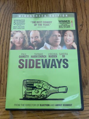Sideways (DVD, 2005, Widescreen)#83 24543175780| eBay