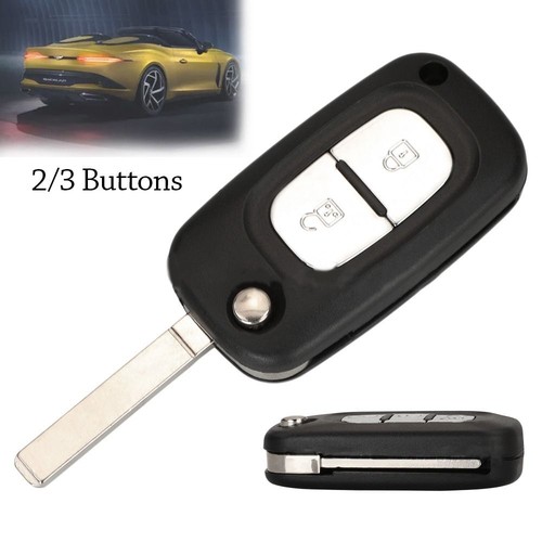 2/3 Buttons Car Remote Key Case ABS Car Key Box for Renault Clio 3 | eBay