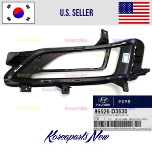 Front Bumper Cover Fog Lamp Upper Right⭐OEM⭐ 86526D3530 Hyundai Tucson ...