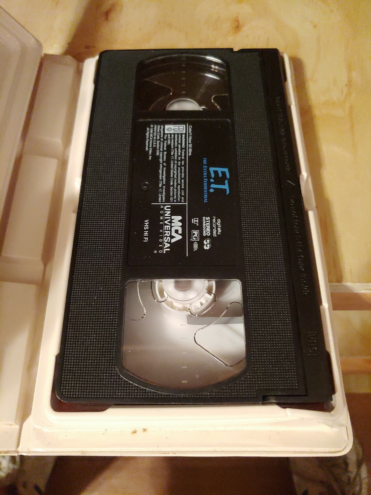 E.T. The Extra-Terrestrial (VHS, 1996, Clamshell) for sale online | eBay