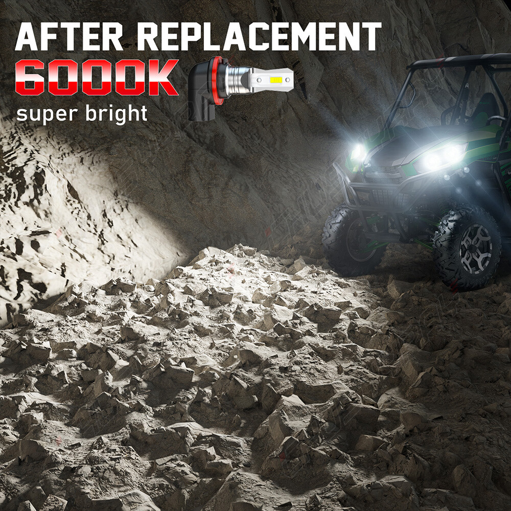 Replacement Bulb for Kawasaki MULE 4010 2009 2010 2011 Headlight ATV ...