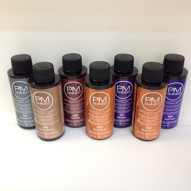 Paul Mitchell PM Shines Demi-permanent Hair Color 2 Oz 9bv Iced Latte ...