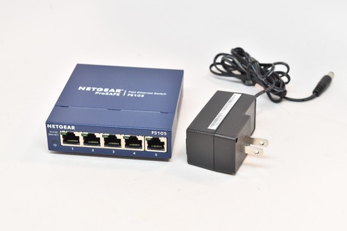 NETGEAR ProSafe FS105 10/100 Desktop Switch - switch - 5 ports ...