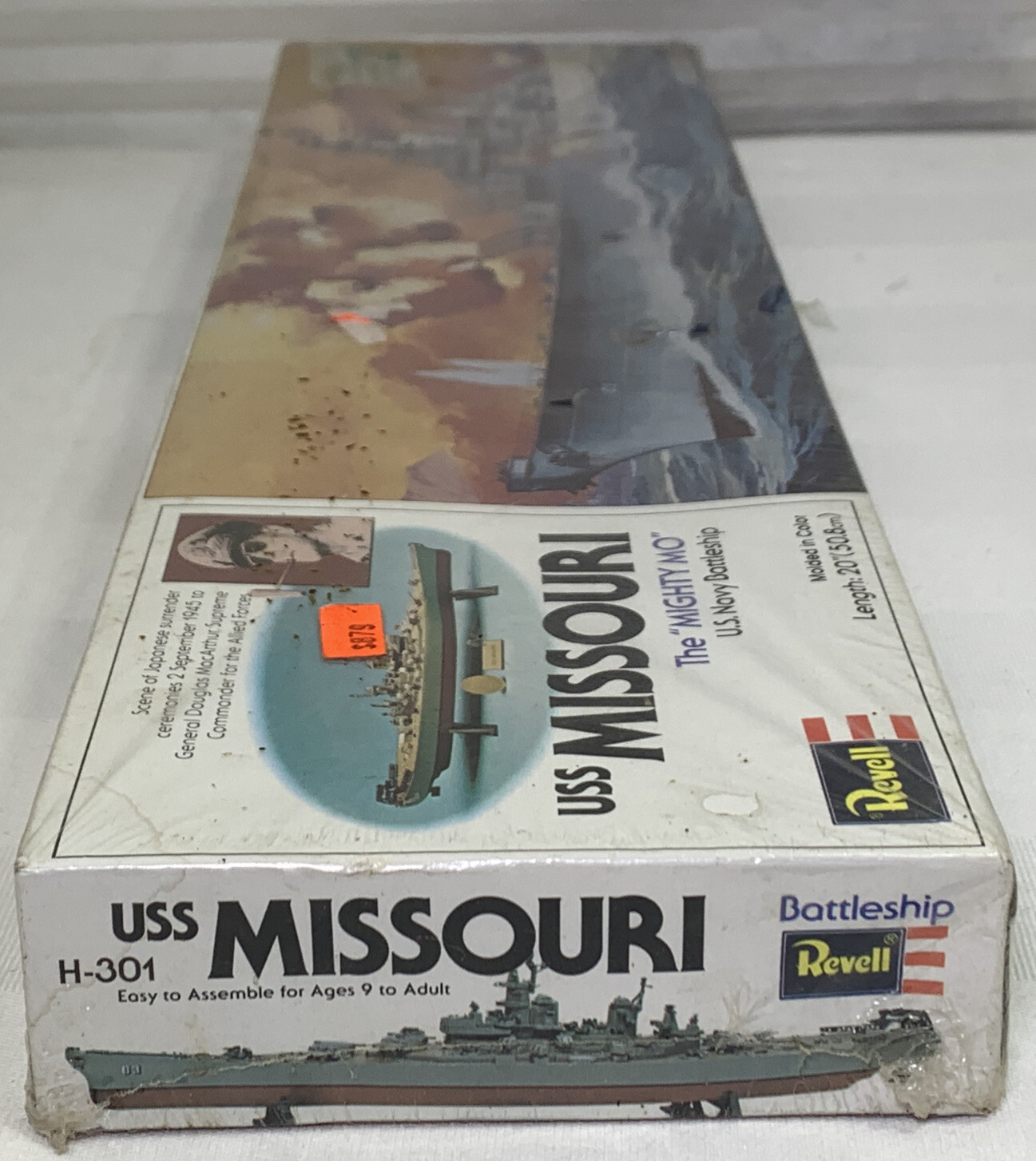 Revell USS Missouri 1/535 Scale Plastic Model Kit #85-0301 Mighty Mo | eBay