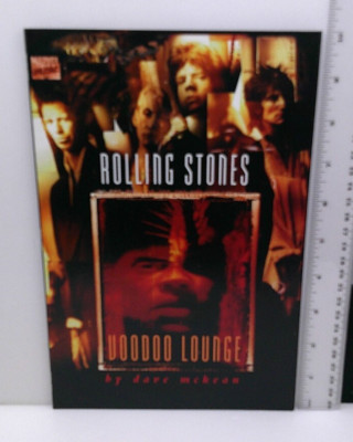ROLLING STONES VOODOO LOUNGE 1995 COMIC BOOK BY DAVE MCKEAN MICK JAGGER ...