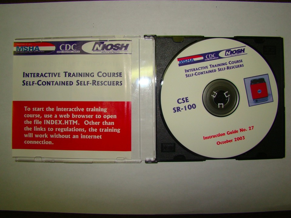 MSHA IG-91 Mine Safety Training Video (Ocenco EBA 6.5 Training Course ...