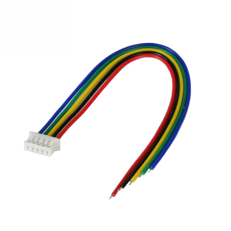 Mini Micro JST 1.25 2/3/4/5/6 Pin Connectors Male With Wire attached ...