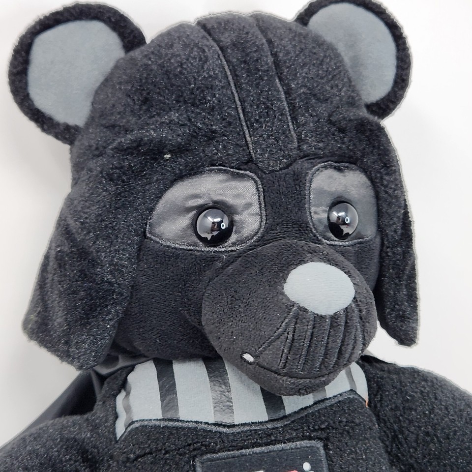 BUILD A BEAR WORKSHOP STAR WARS DARTH VADER STUFFED ANIMAL PLUSH TOY ...