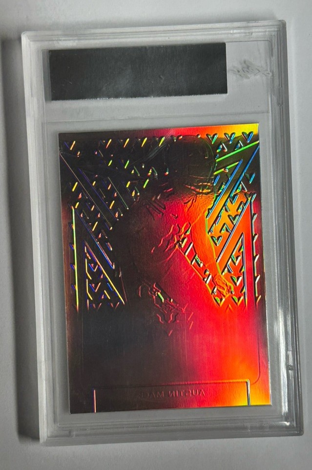 2020 Leaf Valiant Pre Production Proof Prismatic Gold Austin Mack 1/1 ...