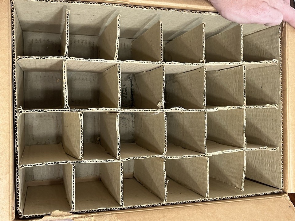 Vintage Funeral Embalming Fluid Cardboard Box Embalmer's Supply Co ESCO ...