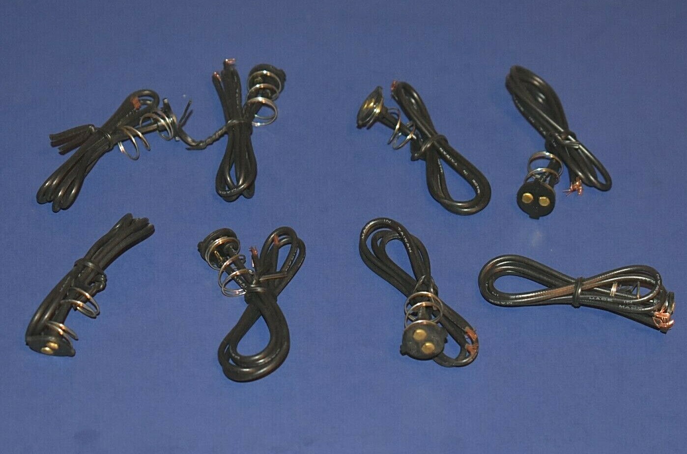 8 Universal Double Contact Taillight Pigtail Repair Kit For Standard ...