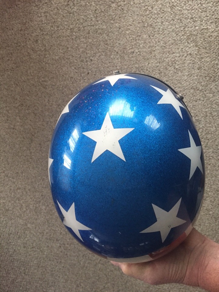 1960s Peter Fonda Easy Rider Original Helmet | White | Fiberglass ...