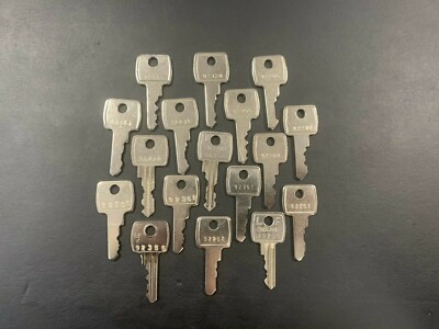 LF Lowe Fletcher Keys Genuine Office Filing Cabinet Desk Locker Key To ...