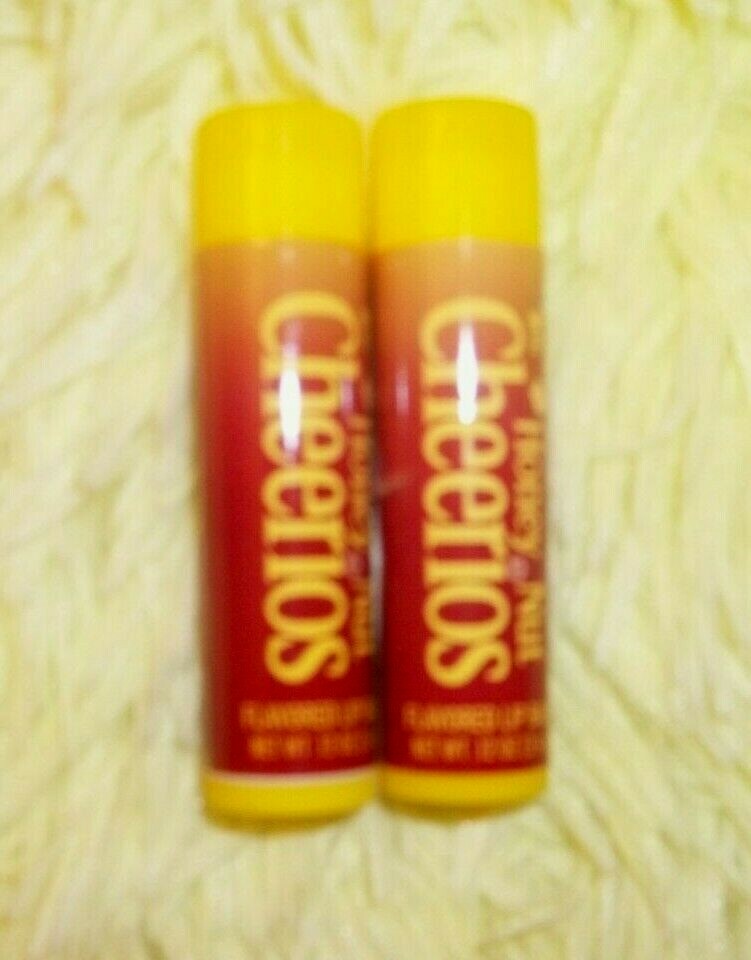 2 Breakfast Cereal LIP BALM 9 Flavors ! Boo Berry Cookie Crisp Trix ...