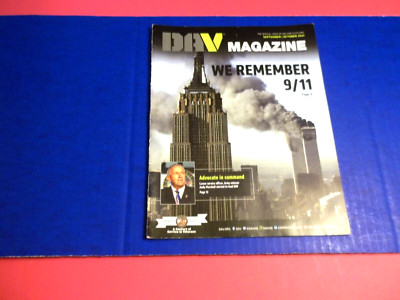 '9/11' "20TH ANNIVERSARY" DAV MAGAZINE 9/11/21 | eBay