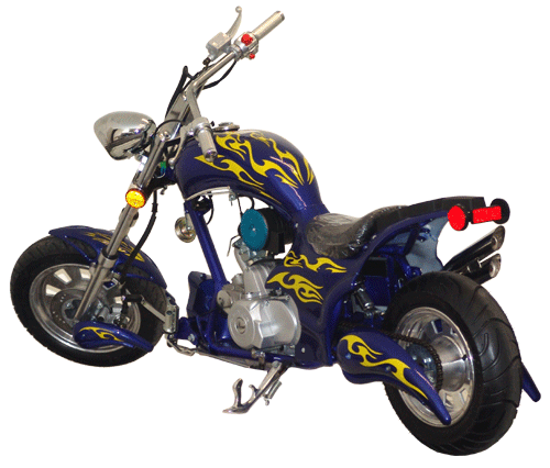 PEACE SPORTS DIABLO CHOPPER TPGS-402 REAR WHEEL SIDE PAIRED FARINGS IN ...