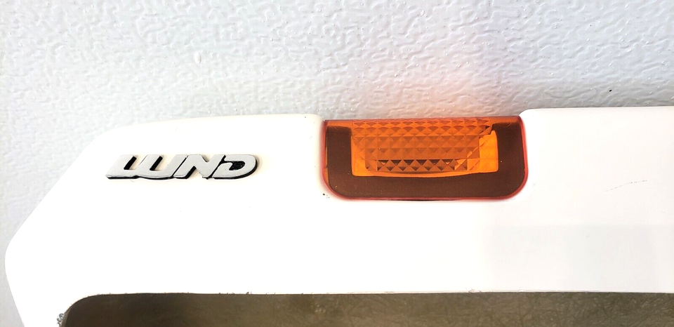 (5) Wide V Lund Visor Cab Moon Sun Replacement Light Lens Lenses Amber ...