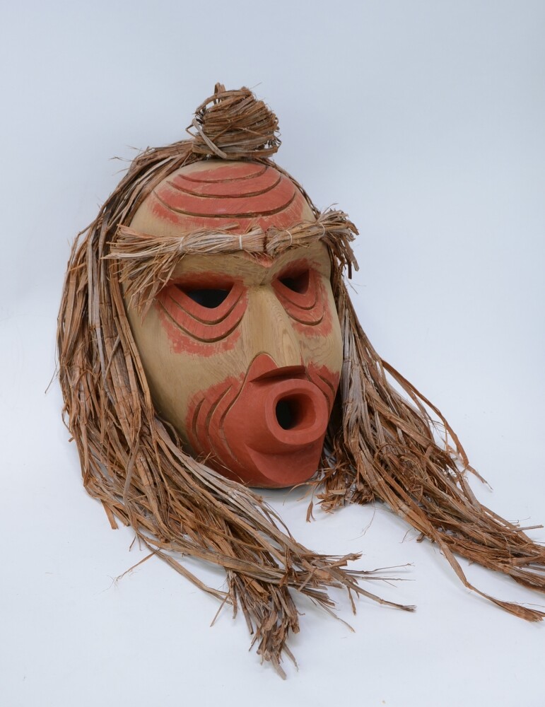 Large Joe David Mask Ulth-Ma-Choo-Wha - Wild Man of the Woods | eBay
