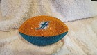 DOLPHINS SWAROVSKI CRYSTAL FOOTBALL,bling football,NFL,crystal football ...