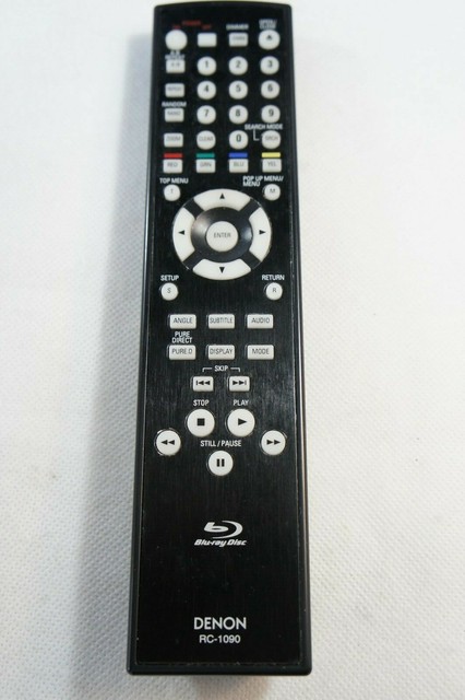 Denon Rc-1090 Blu Ray DVD Remote Control Dvd2500btci 2500btci for sale ...