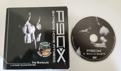 P90X Extreme Home Fitness Workout DVD 10 Back & Biceps Beachbody (D) | eBay