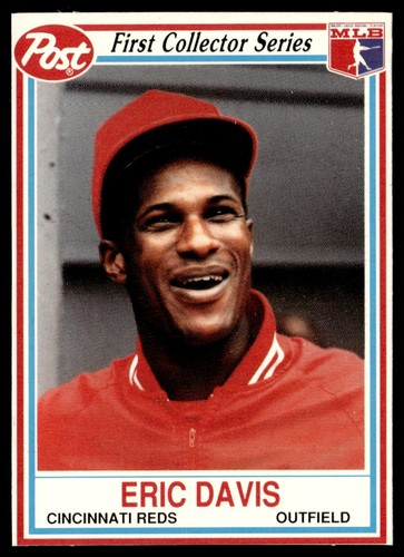 1990 Post Cereal Eric Davis Cincinnati Reds #24 | eBay UK