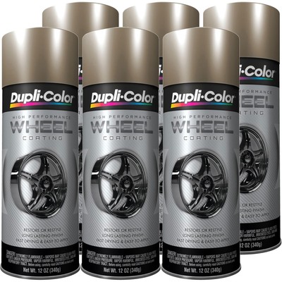 Duplicolor HWP105 (6-Pack), High Performance Wheel Paint, Bronze, 12 oz ...