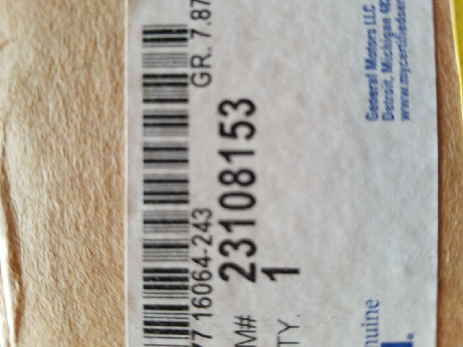 New GM Passenger Bumper Corner Step Pad Fits 2014-2017 Silverado Sierra ...