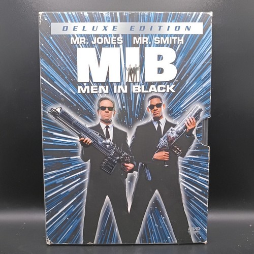 MIB Men In Black Deluxe Edition (DVD, 2002) 2-Disc Sleeved - Mr Jones ...