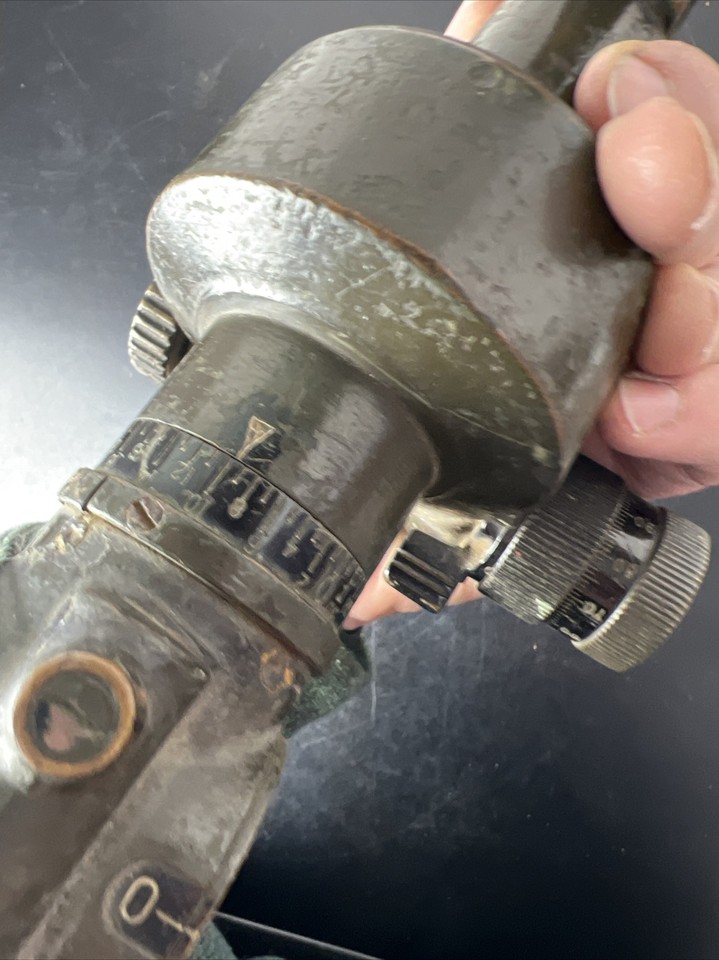 WWII U.S. Artillery Telescope Panoramic M12 A2 Scope M12A2 | eBay